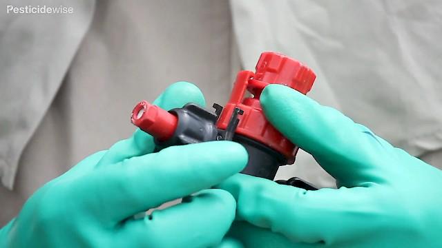 Step 1 of 6 - calibrating your knapsack sprayer for pesticide dose and ...