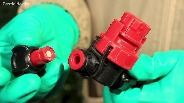 Step 1 of 6 - calibrating your knapsack sprayer for pesticide dose and ...